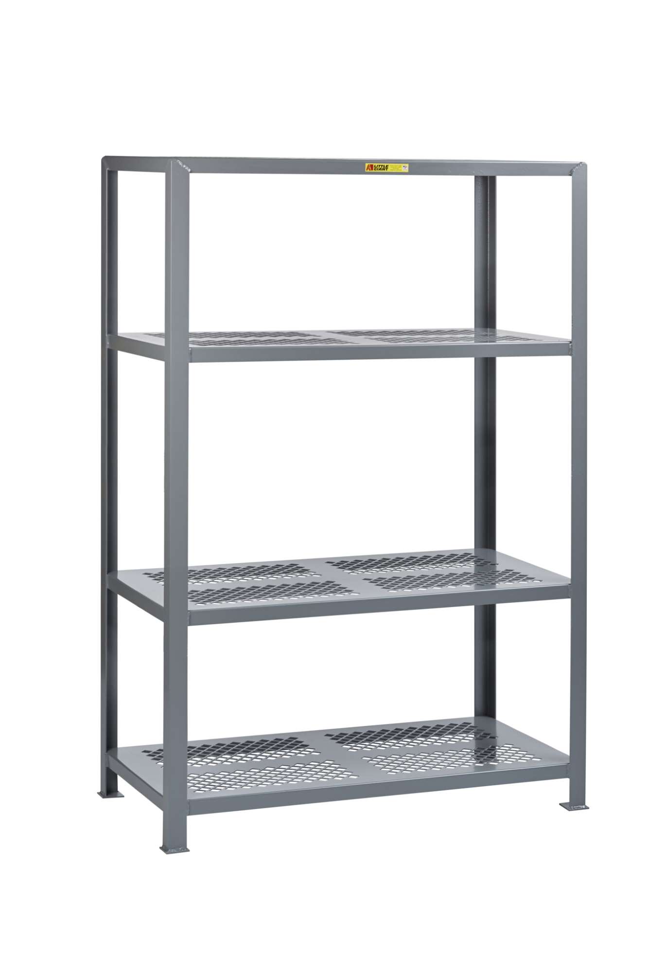 Perforated Welded Steel Shelving - Little Giant
