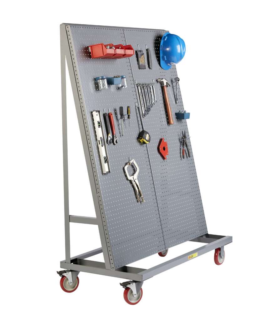 Mobile Pegboard A-Frame – 60” Tall - Little Giant