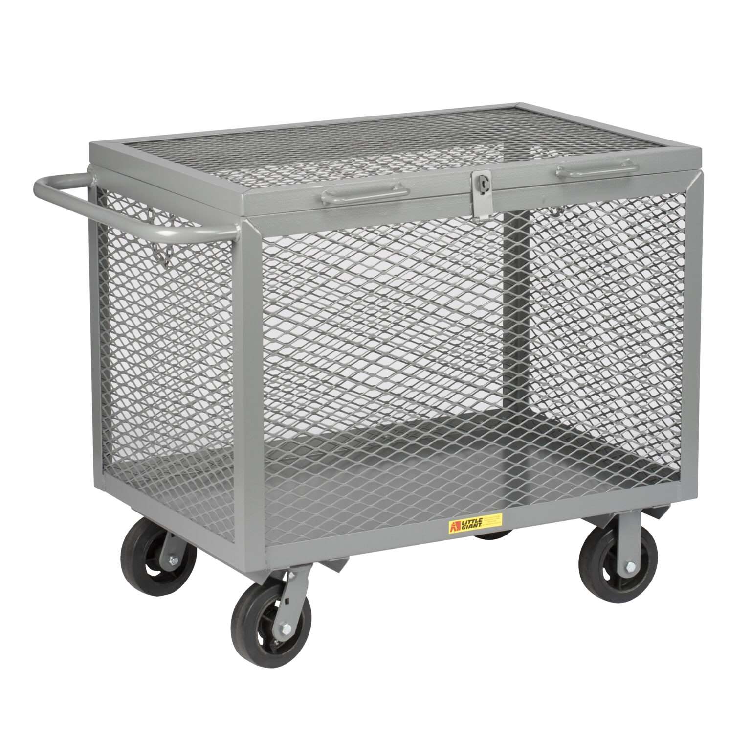 Expanded Metal Box Truck with Hinged Lid - Little Giant