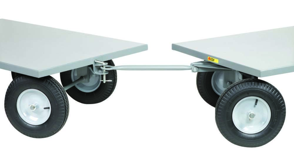 Double 5th Wheel Steer Tracking Trailer - Little Giant