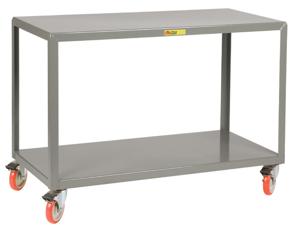Mobile Tables - 2 shelf - Little Giant