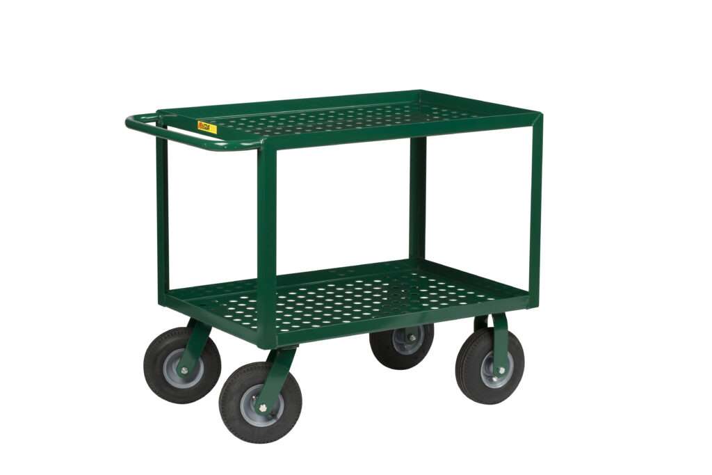Service Cart w/ Perforated Deck - Little Giant