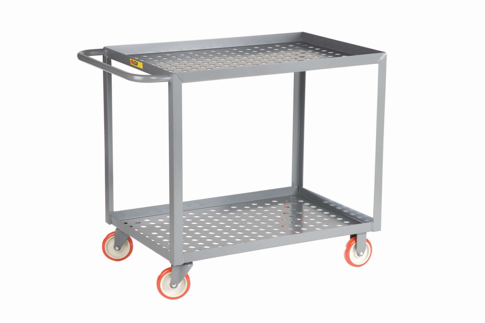 Welded Service Cart w/Perforated Deck - Little Giant