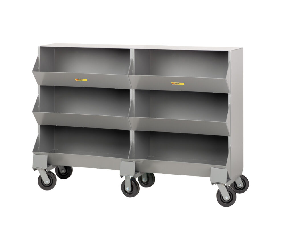 Mobile Storage Bins - Double - Little Giant