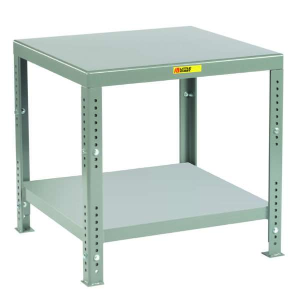 Adjustable Height Steel Top Machine Table - Little Giant