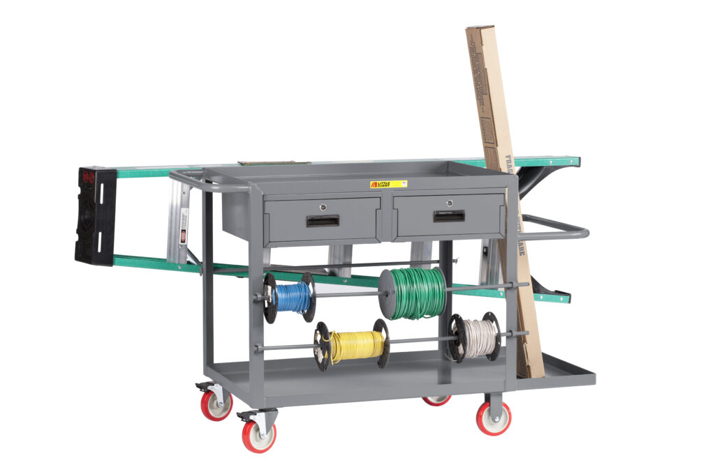 Wire Reel Cart/Electrician's Cart - Little Giant