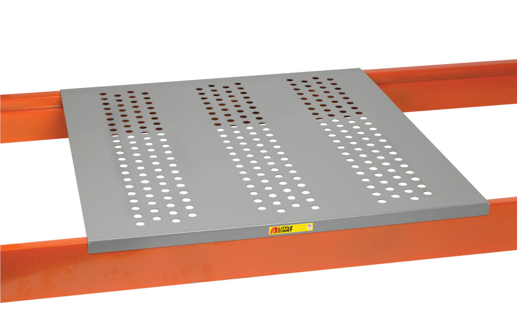 Perforated Steel Rack Decking - Little Giant
