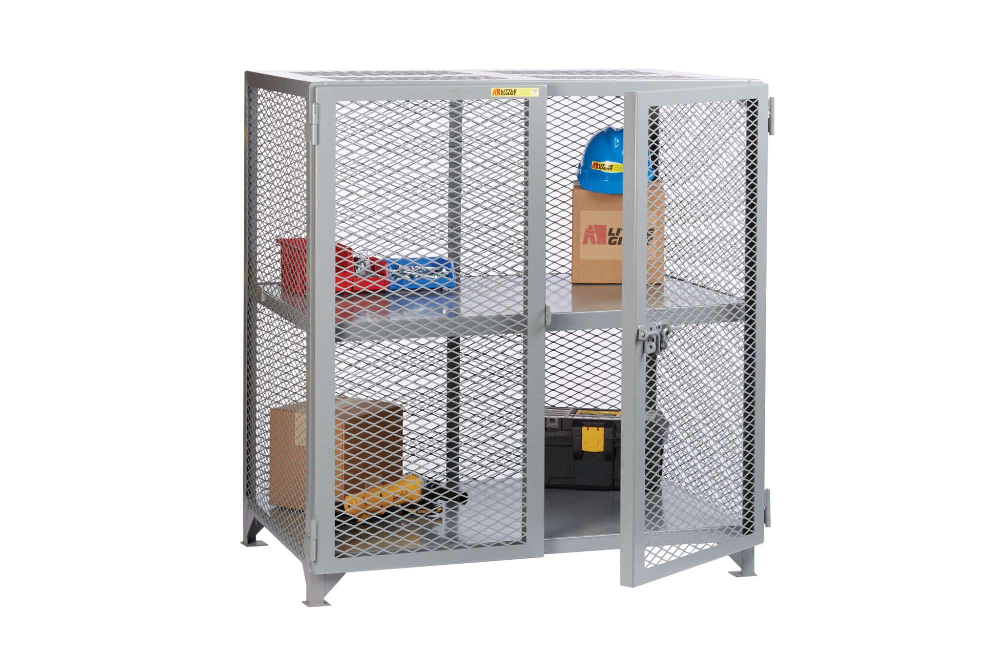 Visible Contents Welded Storage Lockers - Little Giant