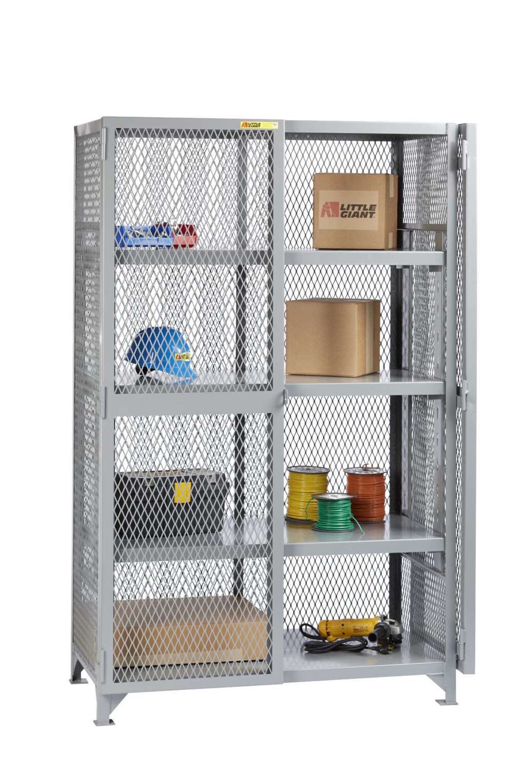 All-Welded Storage Lockers w/ Adjustable Shelf - Little Giant