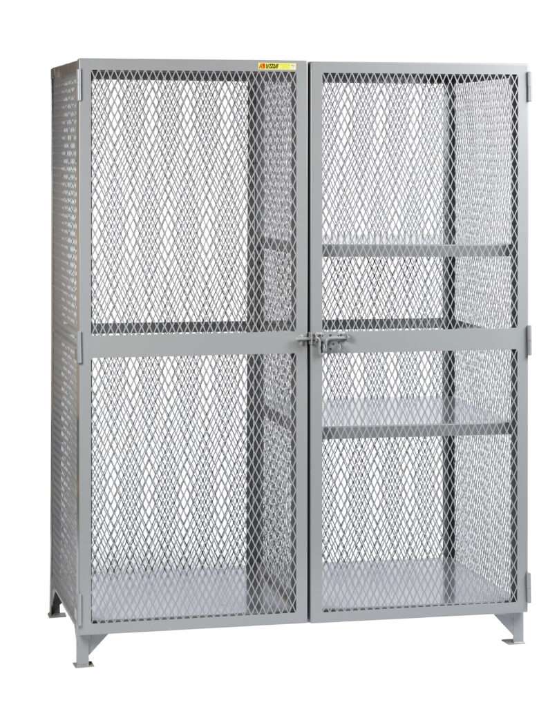 All-Welded Combination Cabinets w/2 Half Shelves - Little Giant