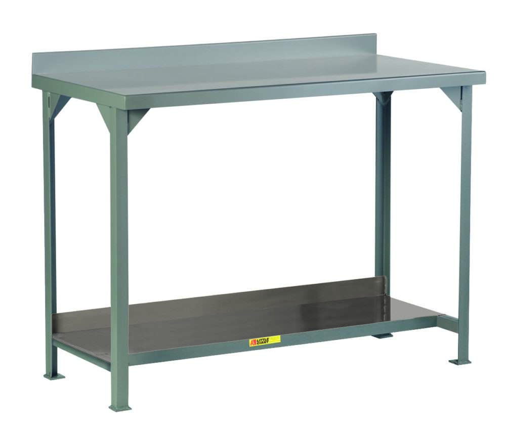 Welded Steel Workbenches with 3" Backstop - Little Giant