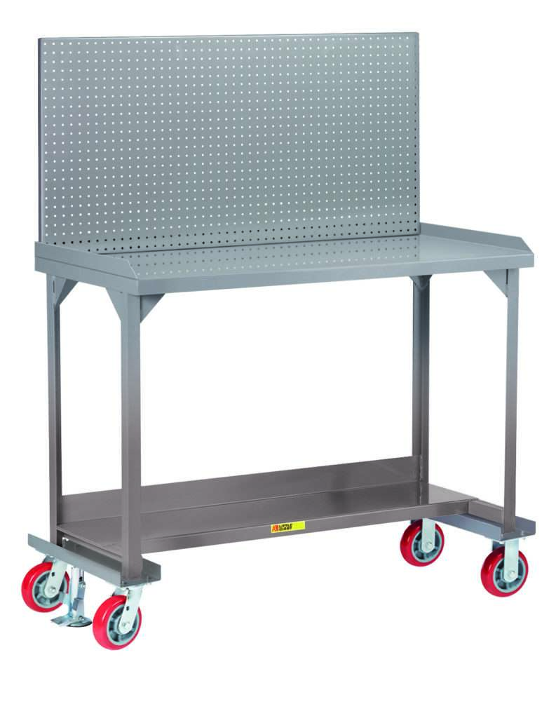 Mobile Workbench with Back and End Stops - Little Giant