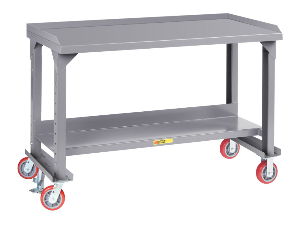 Mobile Workbench with Back and End Stops - Little Giant
