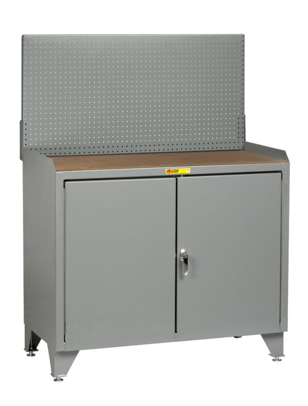 Counter Height Bench Cabinet with Welded Center Shelf - Little Giant
