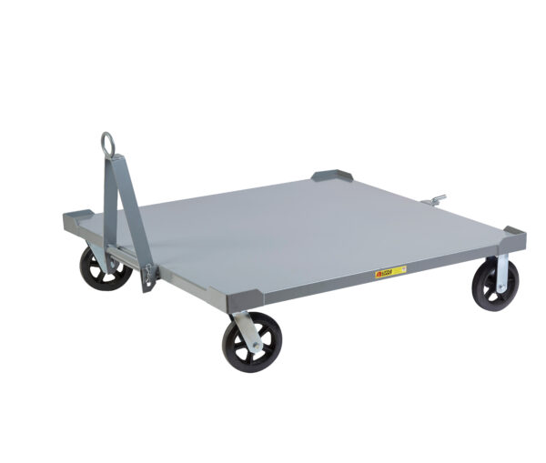 Towable Solid Deck Pallet Dollies - Little Giant