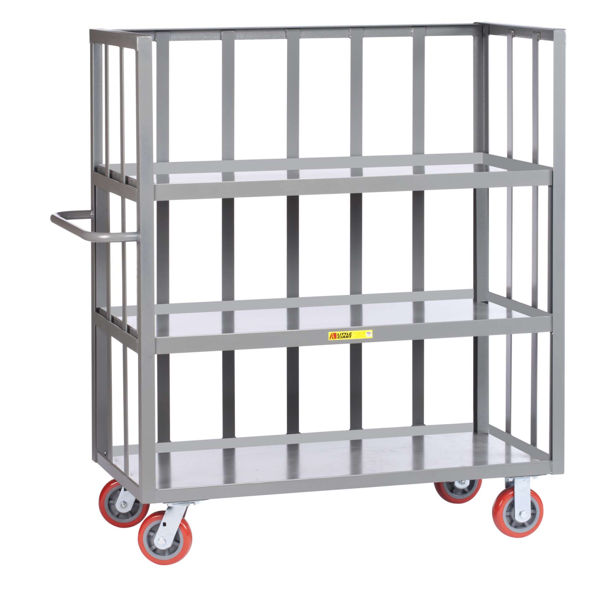 3-Sided Shelf Trucks - Slat-Type Sides - Little Giant