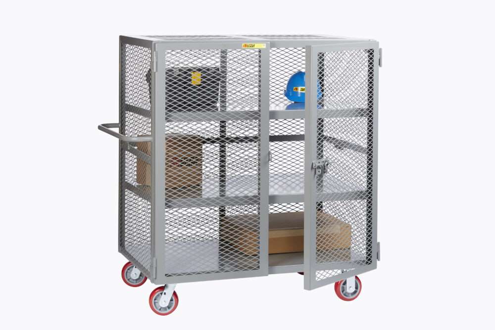 Heavy-Duty Mobile Storage Locker with Handle - Little Giant