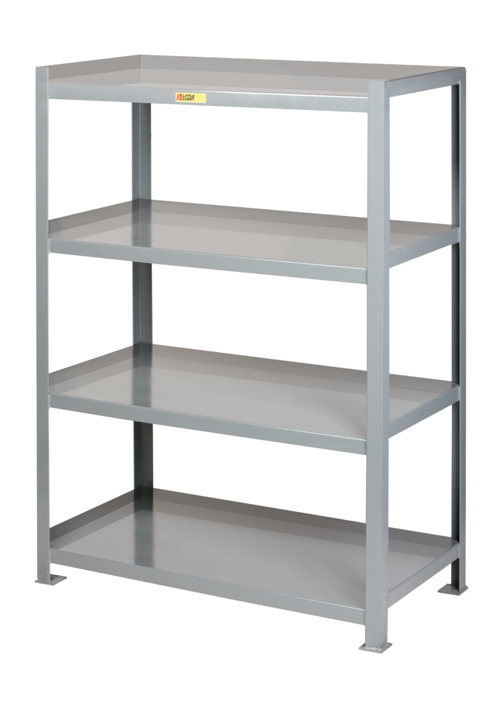 Heavy-Duty Welded Steel Shelving with Retaining Lips - Little Giant