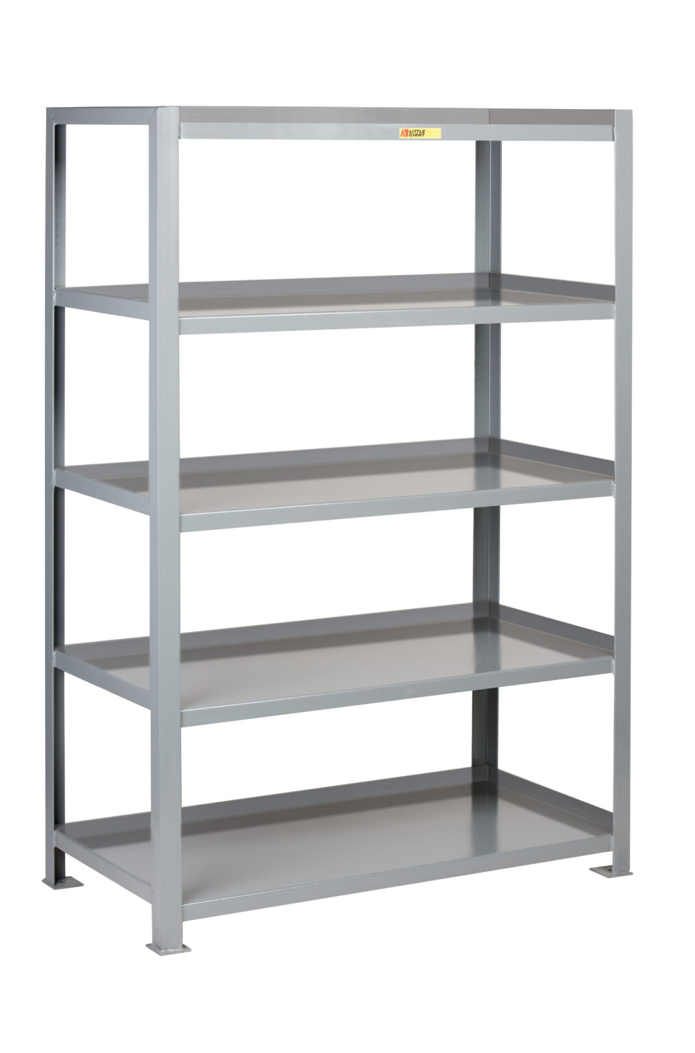 Heavy-Duty Welded Steel Shelving with Retaining Lips - Little Giant