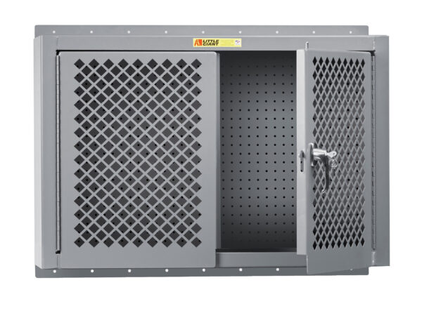 Welded Steel Wall Storage with Clearview Doors - Little Giant